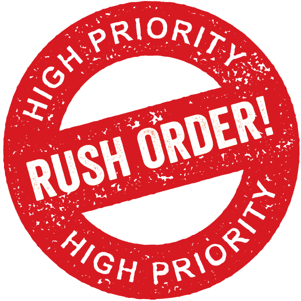 Rush Fees for DTF Prints — Print 2 Press, LLC