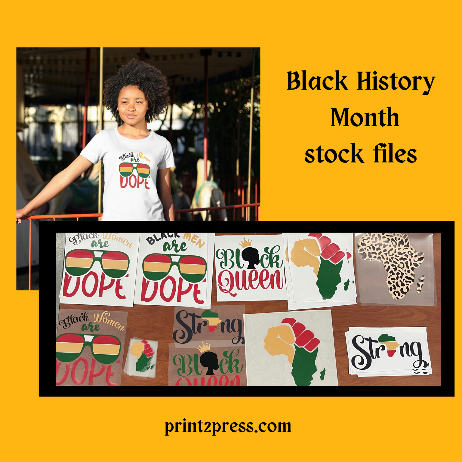 Custom HTV/Adhesive Prints — Print 2 Press, LLC